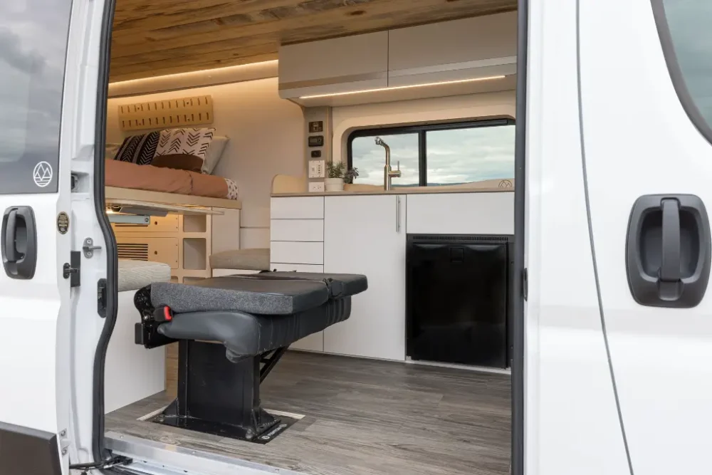 Foldaway Second Row Seat - DM Vans