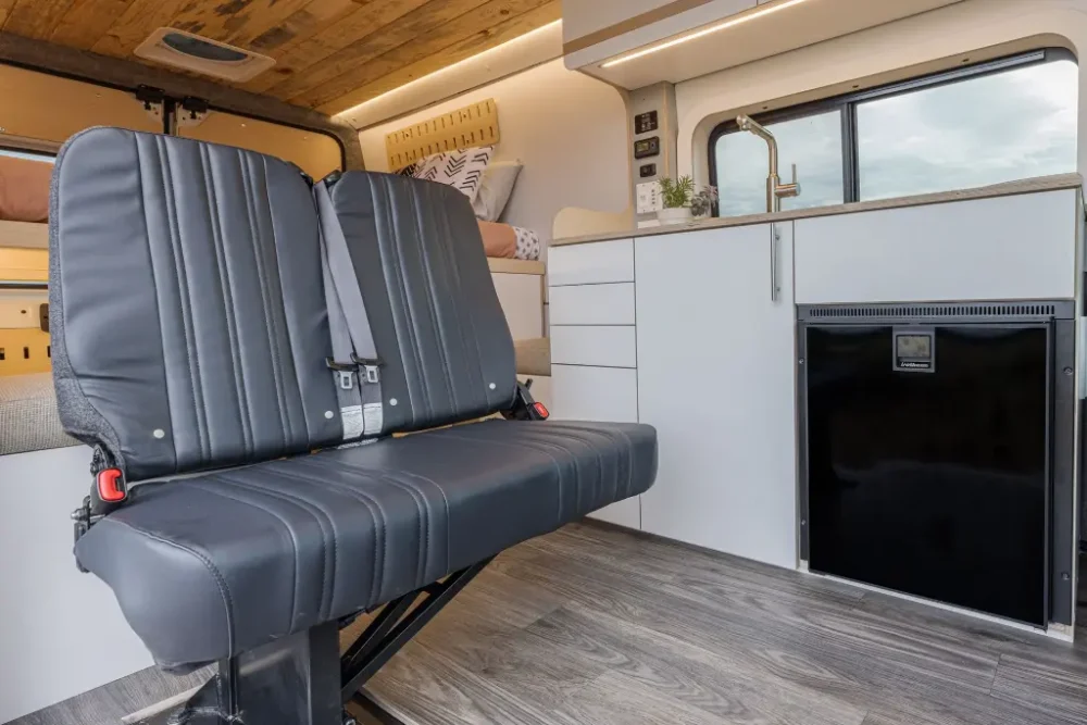 Foldaway Second Row Seat - DM Vans