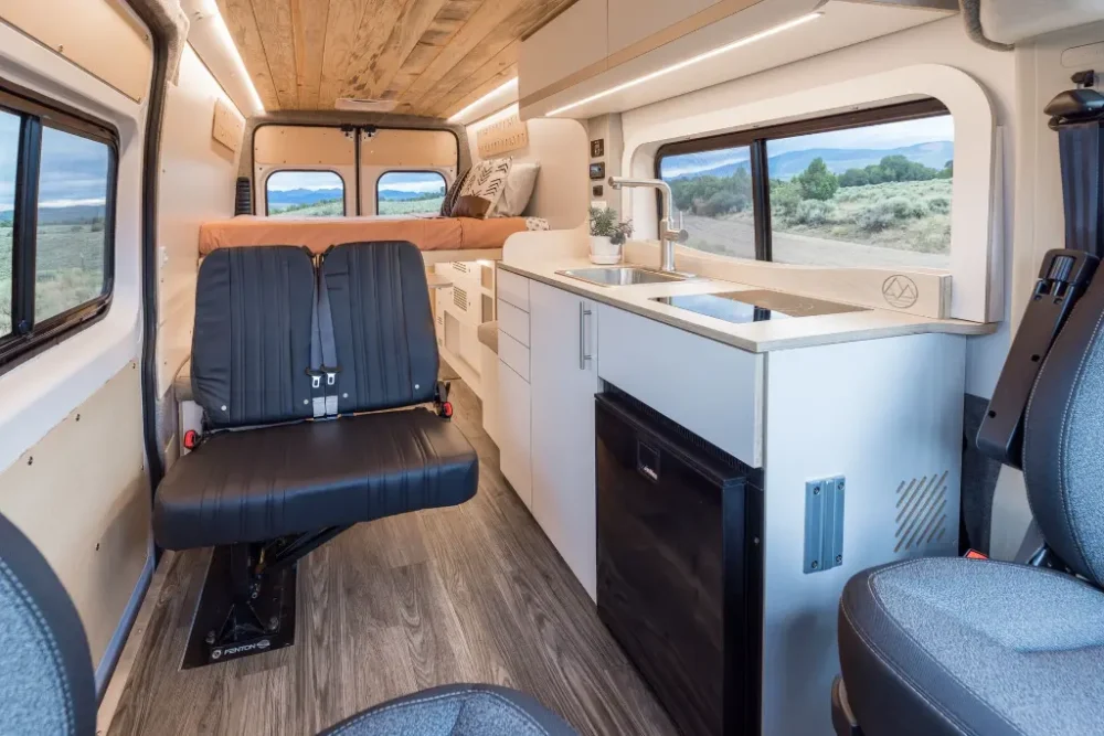 Foldaway Second Row Seat - DM Vans