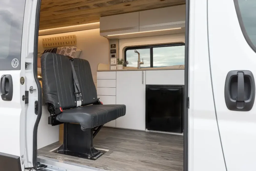 Foldaway Second Row Seat - DM Vans